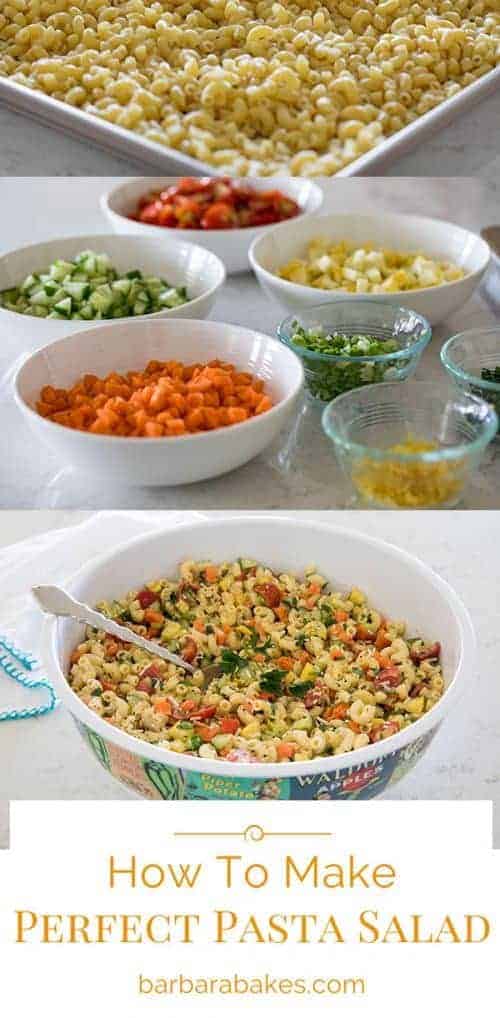 How To Make Perfect Pasta Salad | Barbara Bakes