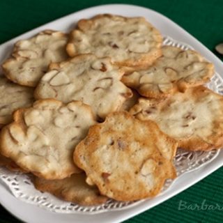 Almond Cookie Crisps Recipe | Barbara Bakes