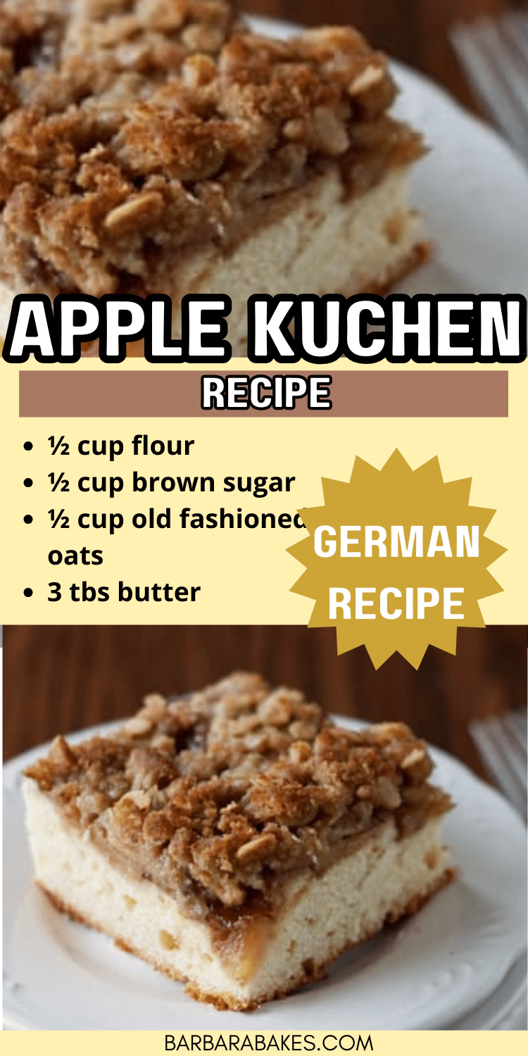 Easy Apple Kuchen Recipe - Barbara Bakes™