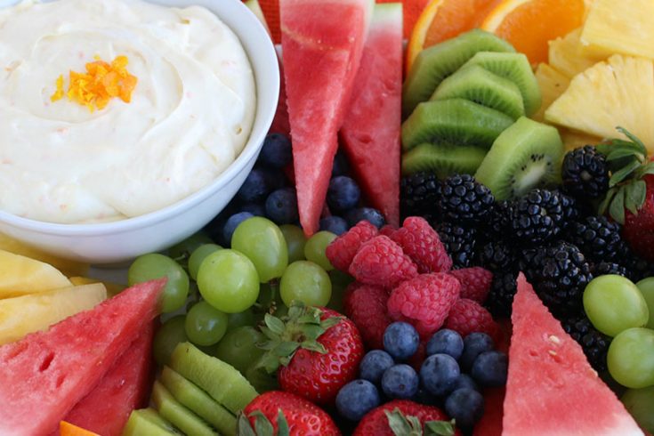 Creamy Orange Fruit Dip | Barbara Bakes