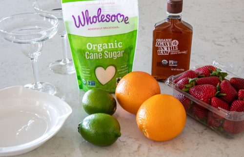Easy Virgin Strawberry Margarita Made with Fresh Strawberries - Barbara ...