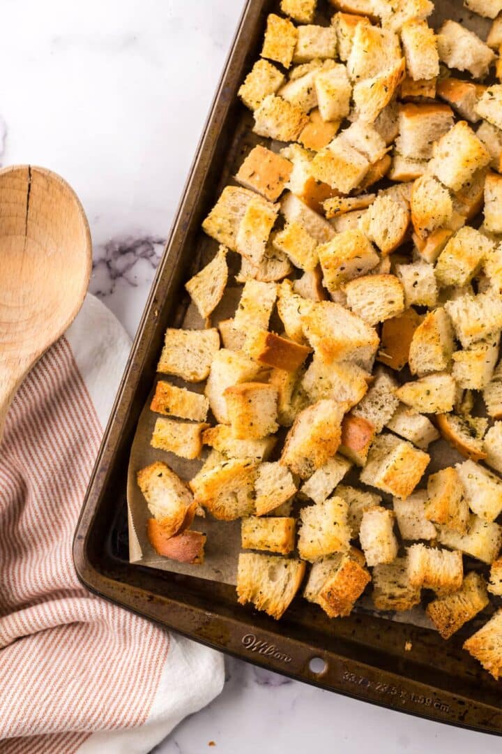 Easy Homemade Croutons - Barbara Bakes™
