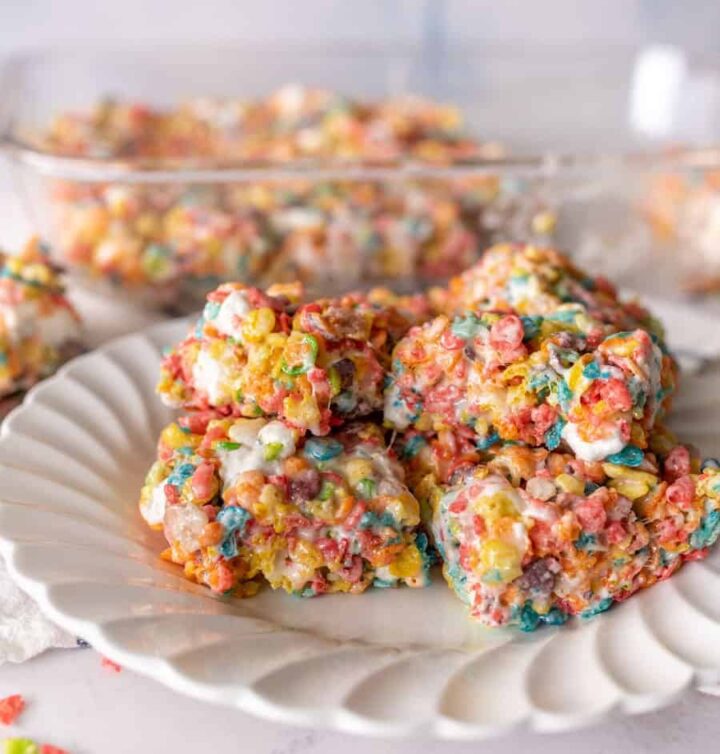 Homemade Fruity Pebbles Treats Recipe - Barbara Bakes™
