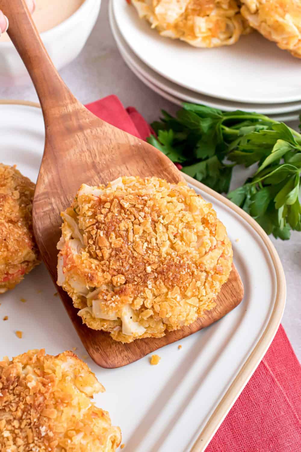 Easy Homemade Crab Cakes with Golden Crispy Crust - Barbara Bakes™