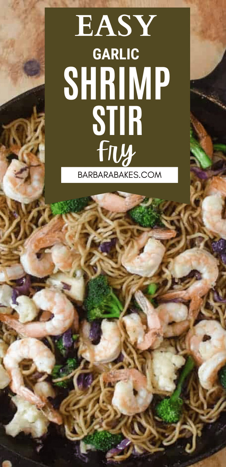 Quick Shrimp Stir Fry Recipe with Crisp Vegetables and Noodles ...