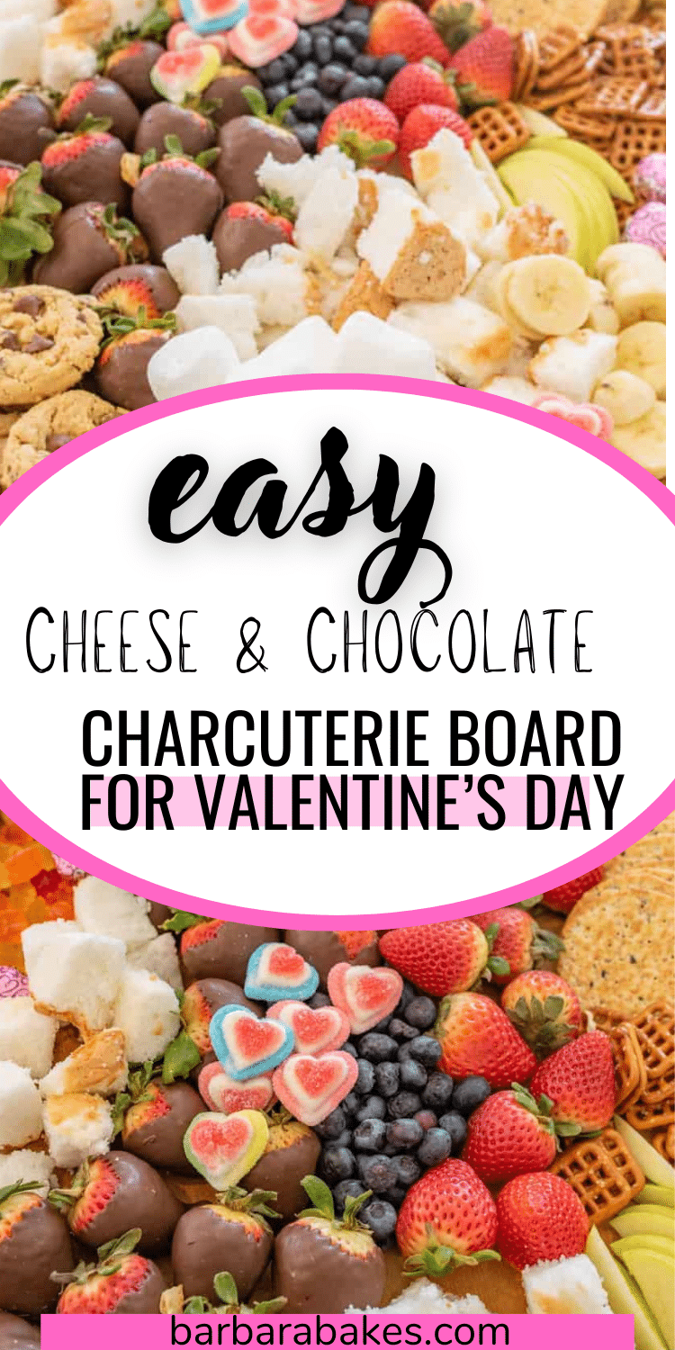 Cheese & Chocolate Charcuterie Board - Perfect for Valentine's Day ...